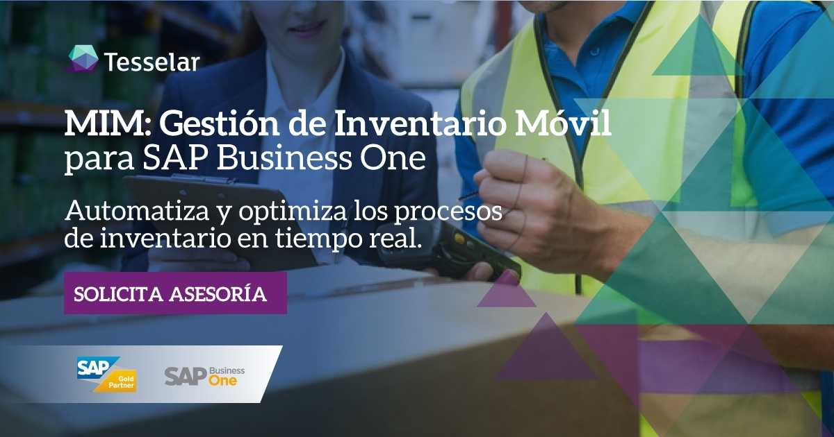 MIM: Gestión de Inventario Móvil para SAP Business One
